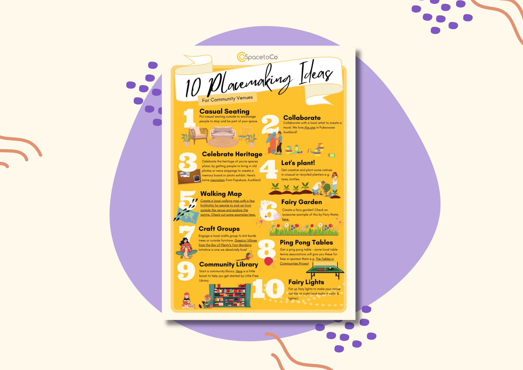 10 Placemaking Ideas for Community Venues
