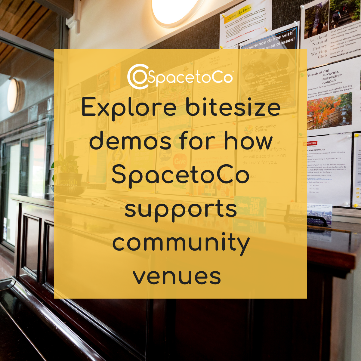 Watch short videos for how SpacetoCo makes it easy to manage bookings